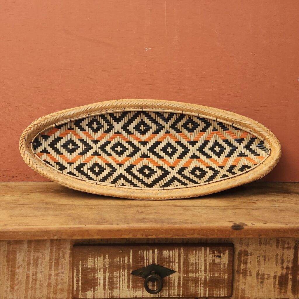 Fruteira Baniwa Oval - Inarru - Imaterial Artesanato Brasileiro