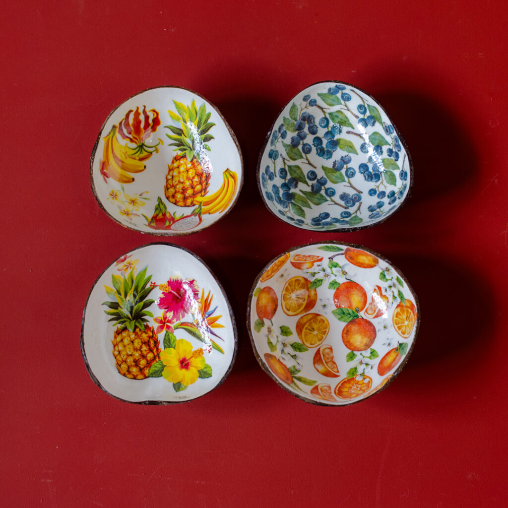 Cuia de Coco Tita - Tropical - Imaterial Artesanato Brasileiro